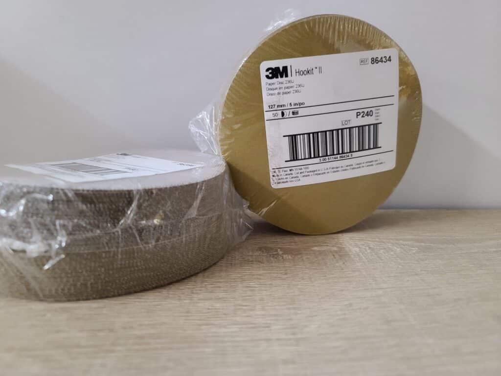 3M 5" Gold Hookit II (2) | Buffer Discs