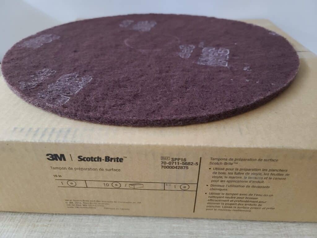 3M 16" SPP/Maroon Buffer Pad | Buffer Disc