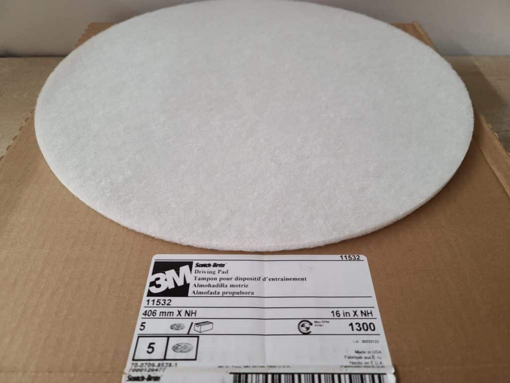 3M 16" Thin Driver Buffer Pad | Buffer Disc