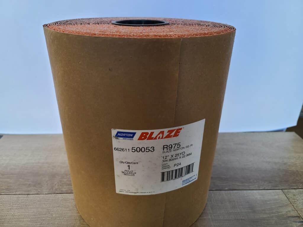 Norton Blaze 12" Gym Rolls | Floor Sanding Rolls | WFS