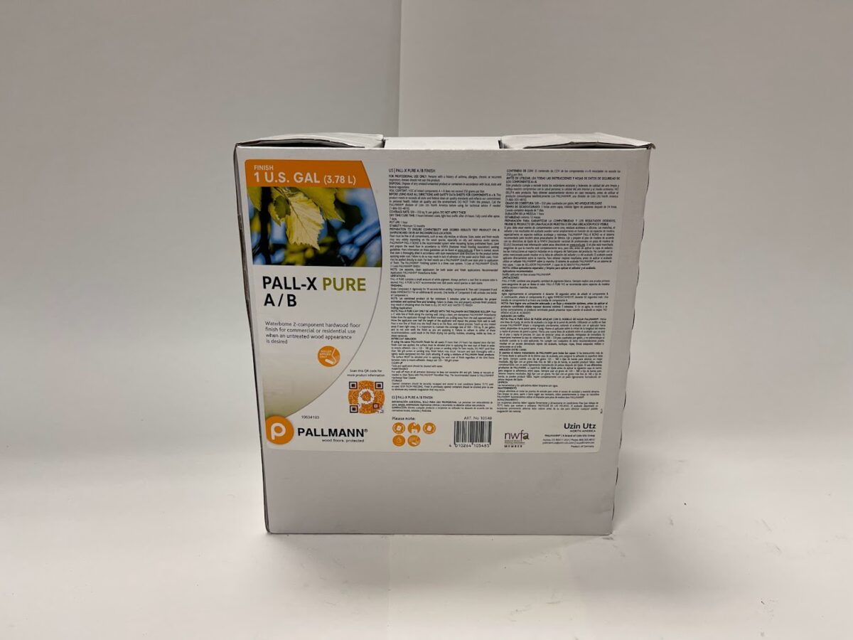 Pall‑X Pure Advanced Wood Floor Finishing System
